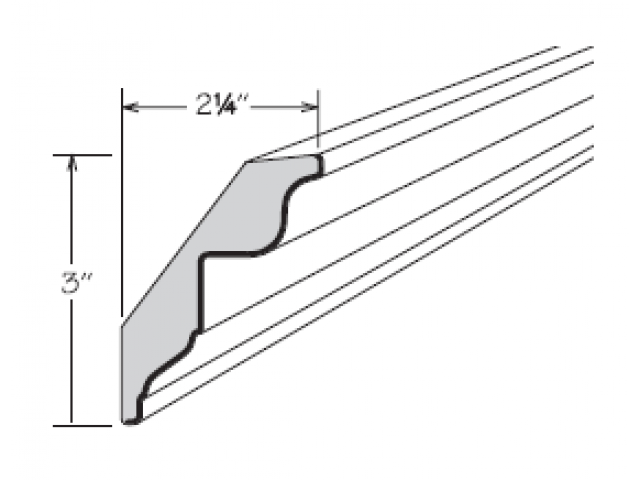 Classic Crown 8FT CCM8 Nantucket II Painted - Good Value Direct Cabinets