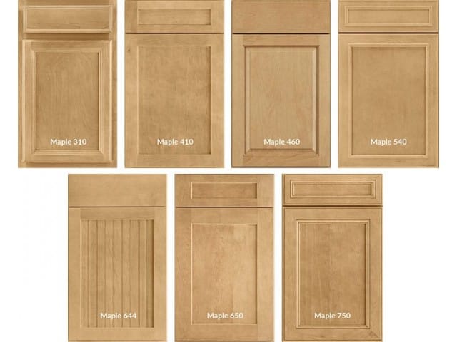 Waypoint Maple Door Sample - Good Value Direct Cabinets